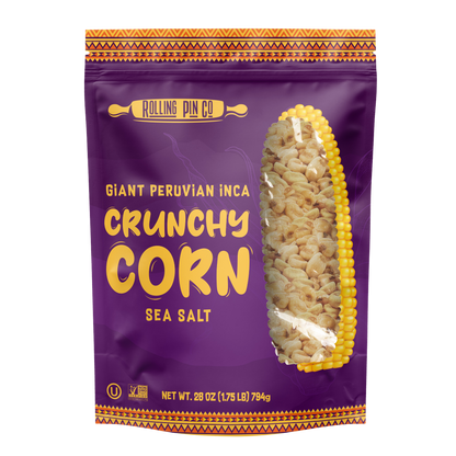 GiANT Peruvian Inca Crunchy Corn (28 oz) – Rolling Pin Snacks