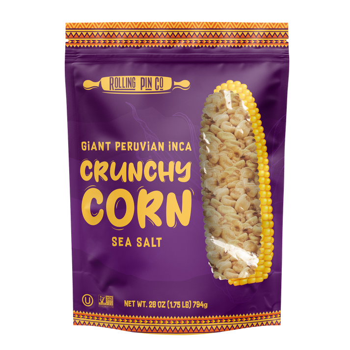 GiANT Peruvian Inca Crunchy Corn (28 oz) – Rolling Pin Snacks