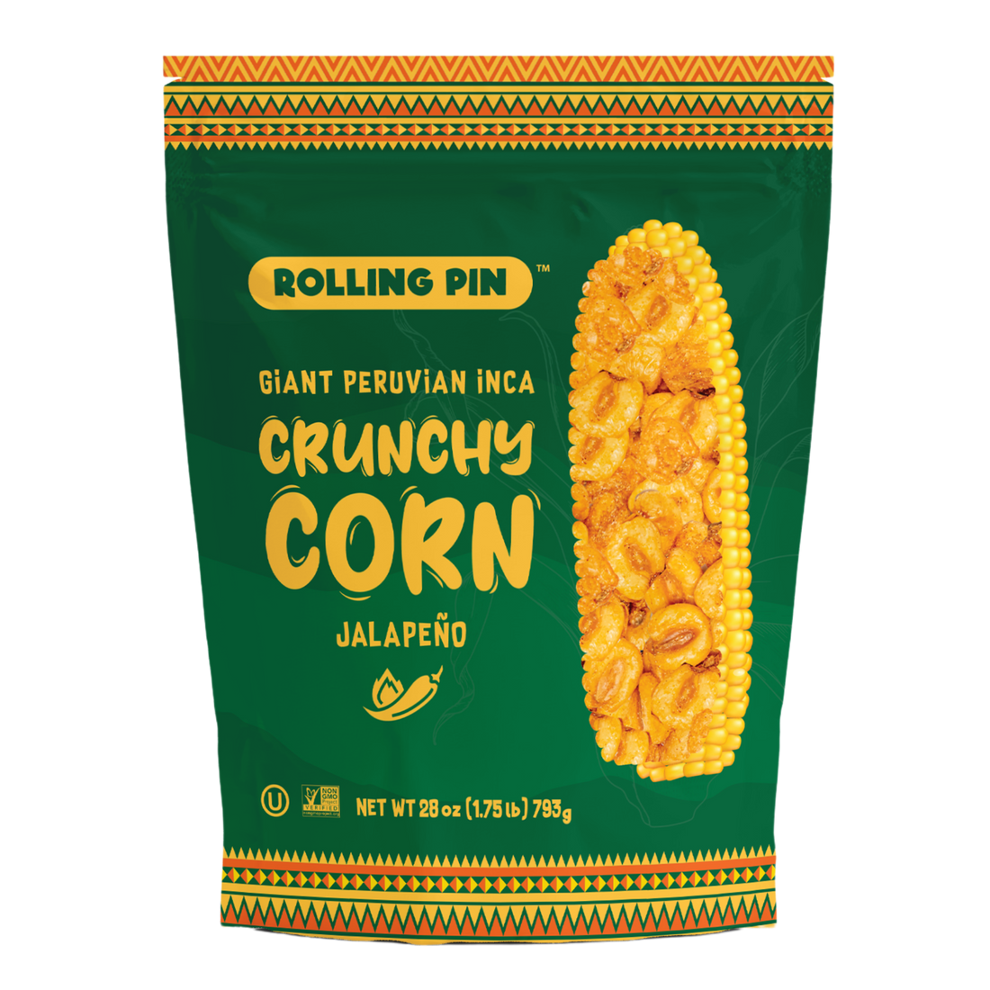 Giant Peruvian Crunchy Corn – Jalapeno Flavored, Made with Sunflower ...