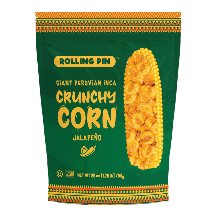 Giant Peruvian Crunchy Corn – Jalapeno Flavored, Made with Sunflower ...